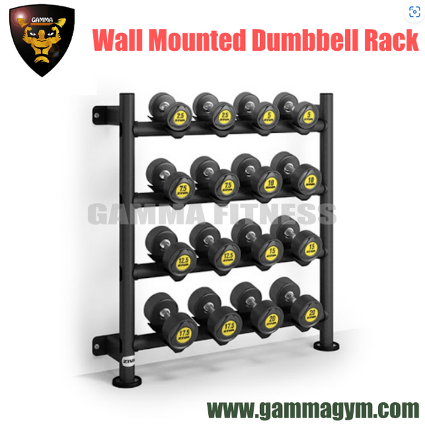 Wall Mounted Dumbbell Rack DR-81 – Gamma Fitness